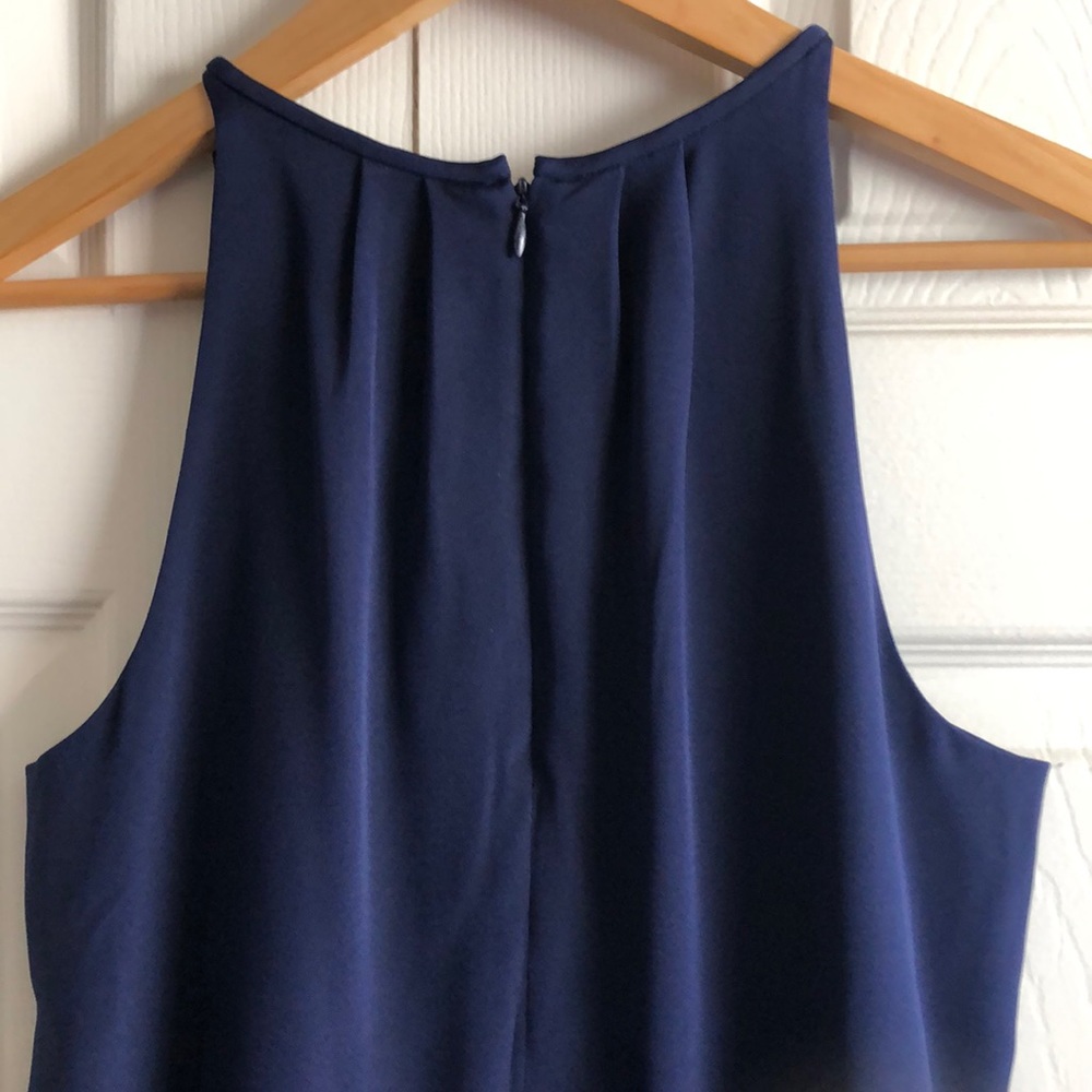 Theory Charlaine Colorblock Silk Dress - Gem